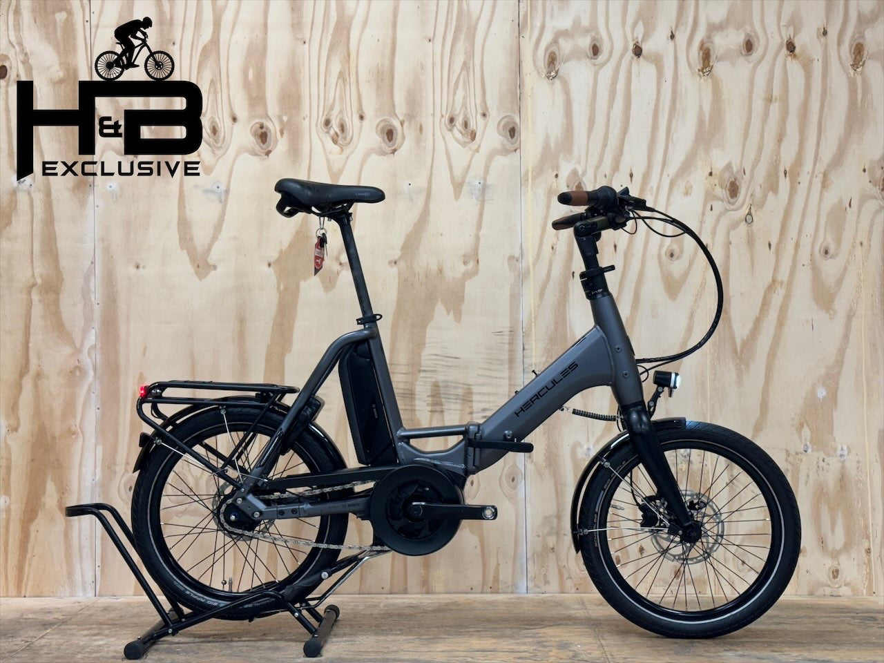 Hercules Rob Fold R8 E-Bike Refurbished second -hand E-Bike – H&B Exclusive