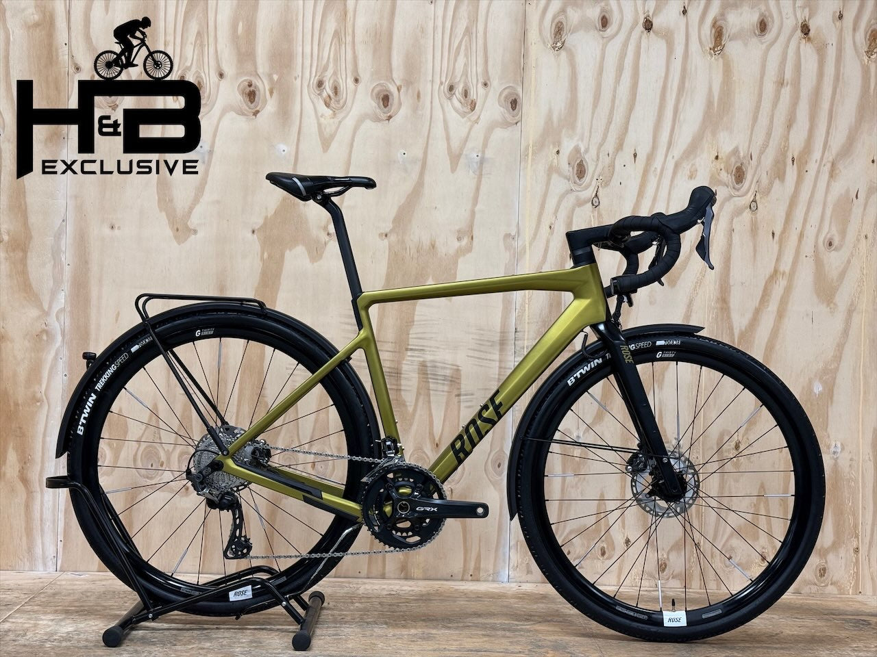 Rose Backroad EQ GRX 810 Gravel bike Refurbished second -hand Gravel bike – H&B Exclusive