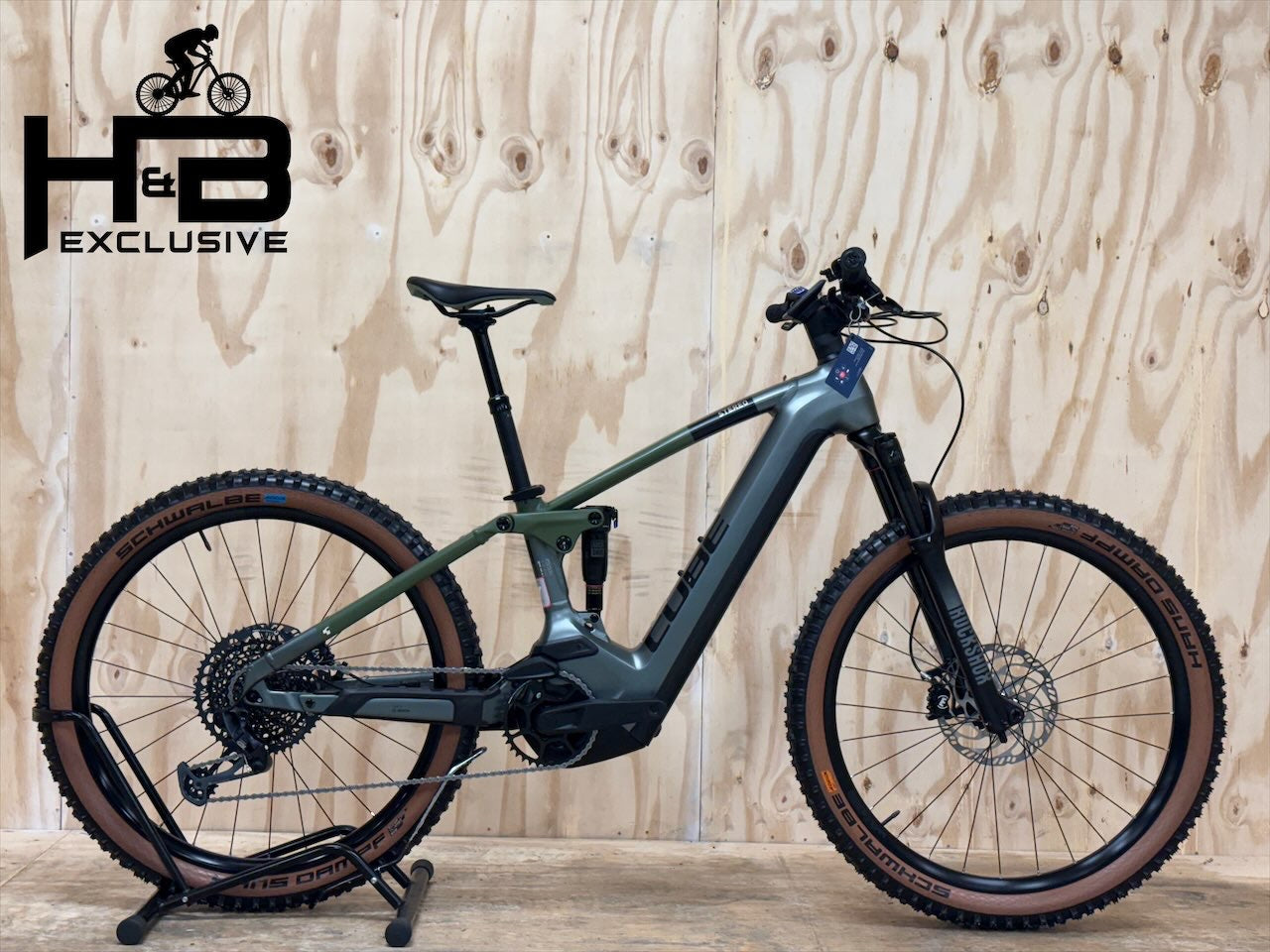 Cube Stereo Hybrid 120 TM 750 E-Mountainbike Refurbished second -hand E ...